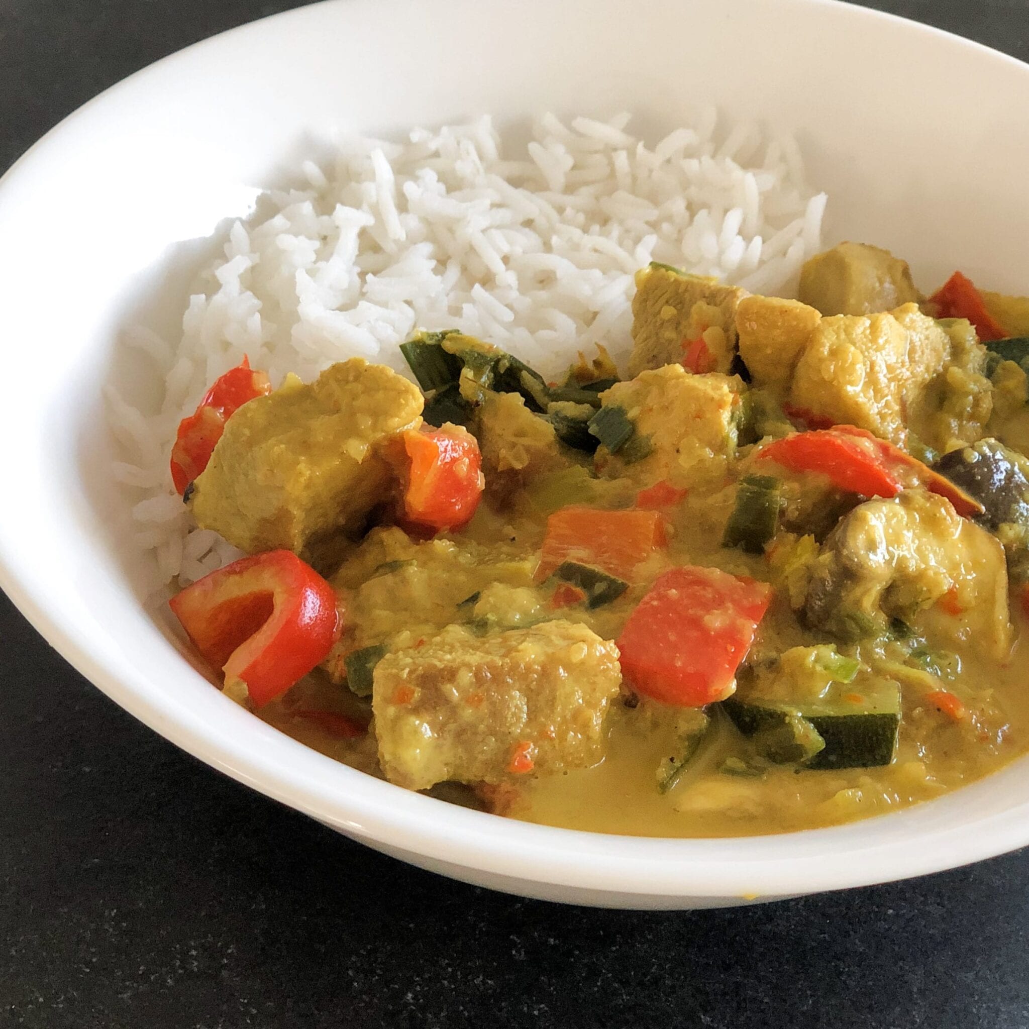 Groene Curry | Pineapple-Smoothie